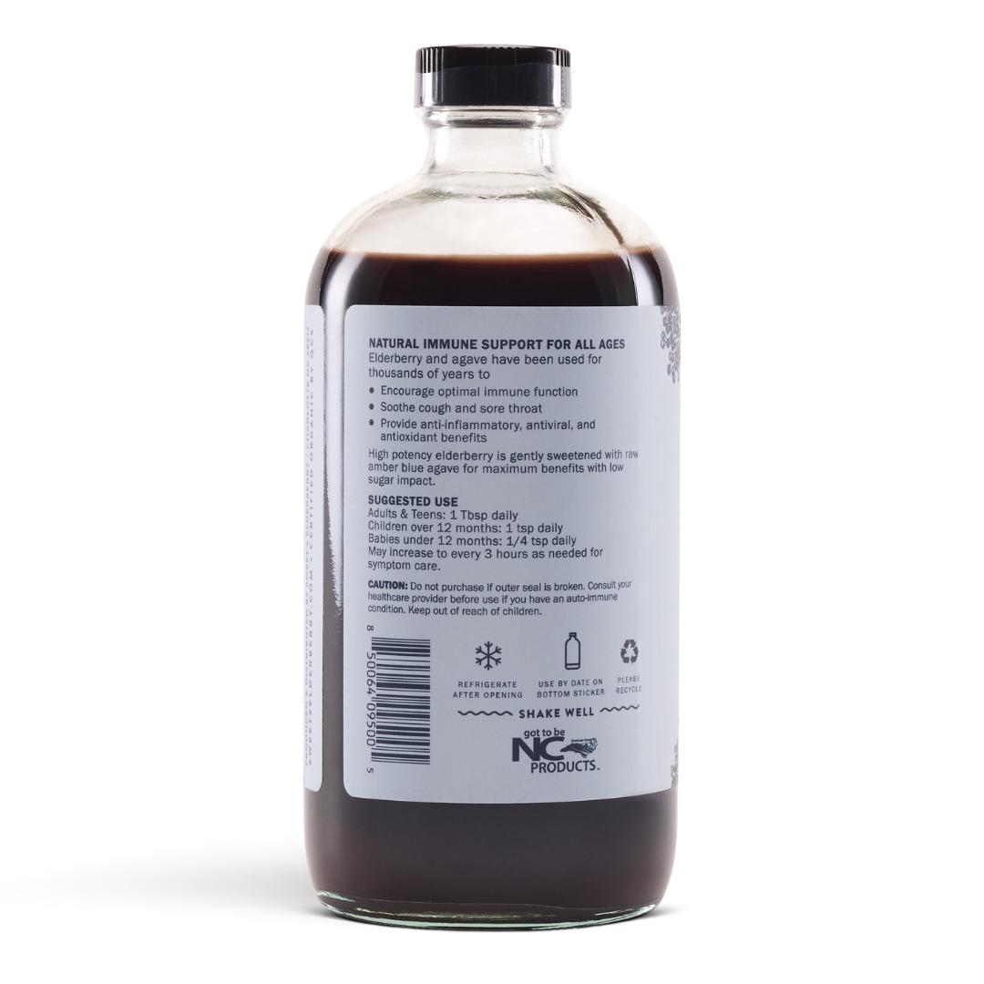 Sweet's Elderberry Syrup with Raw Blue Agave Nectar